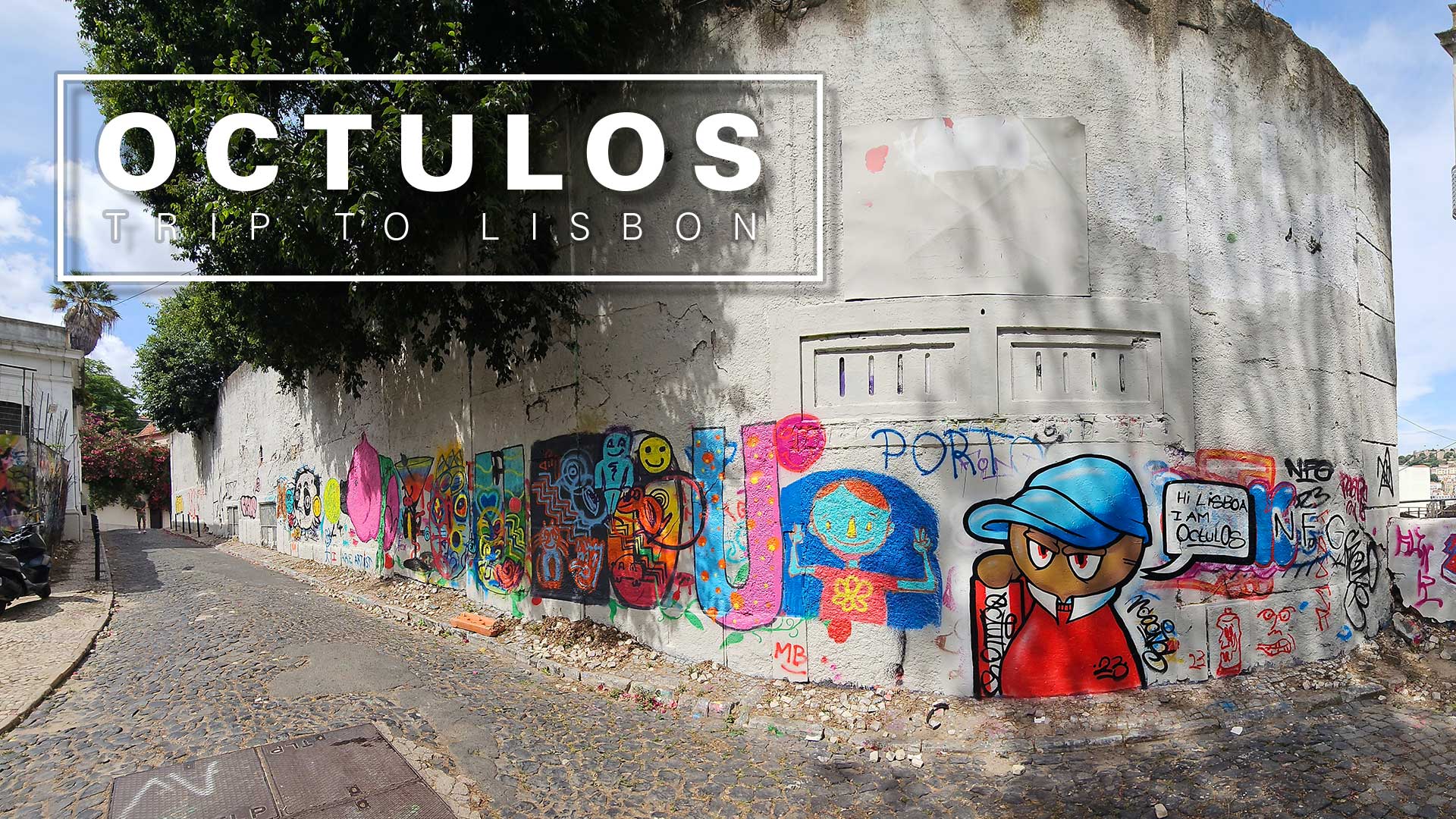 Octulos Spraycation at Lisbon, Portugal